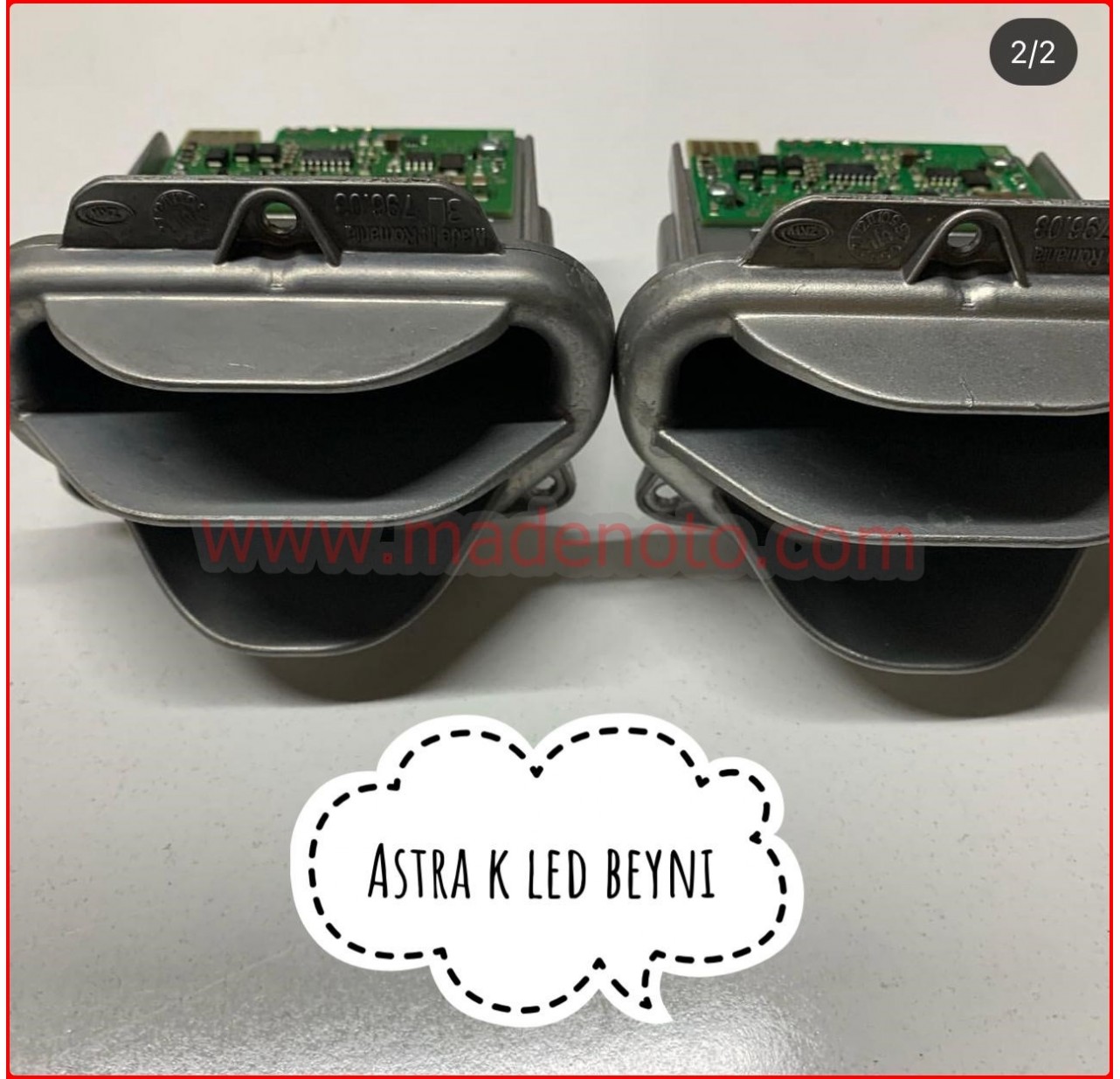 Opel Astra K Led Beyni